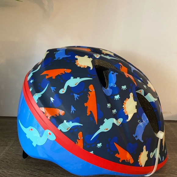 Toys | Kids Dinosaur Helmet Blue And Red | Poshmark